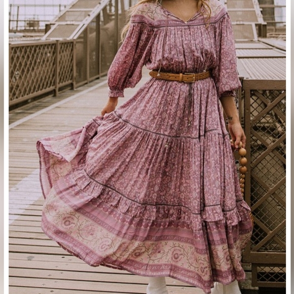 Spell | Dresses | Spell Gypsy Dahlia Maxi Gown Mulberry Medium | Poshmark